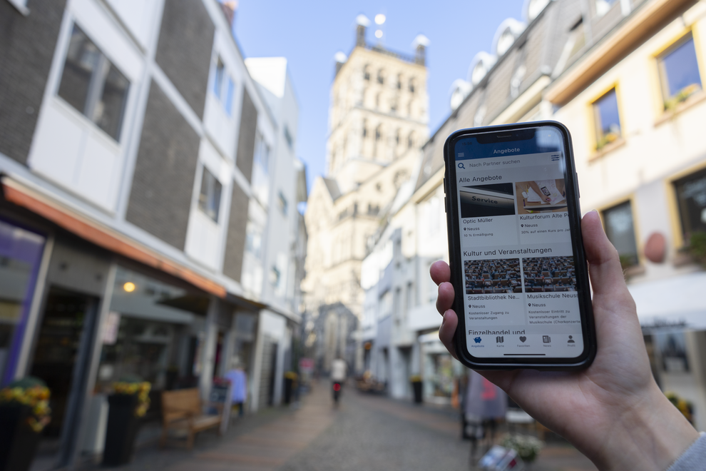 Stadt Neuss beteiligt sich an App zur Ehrenamtskarte NRW
